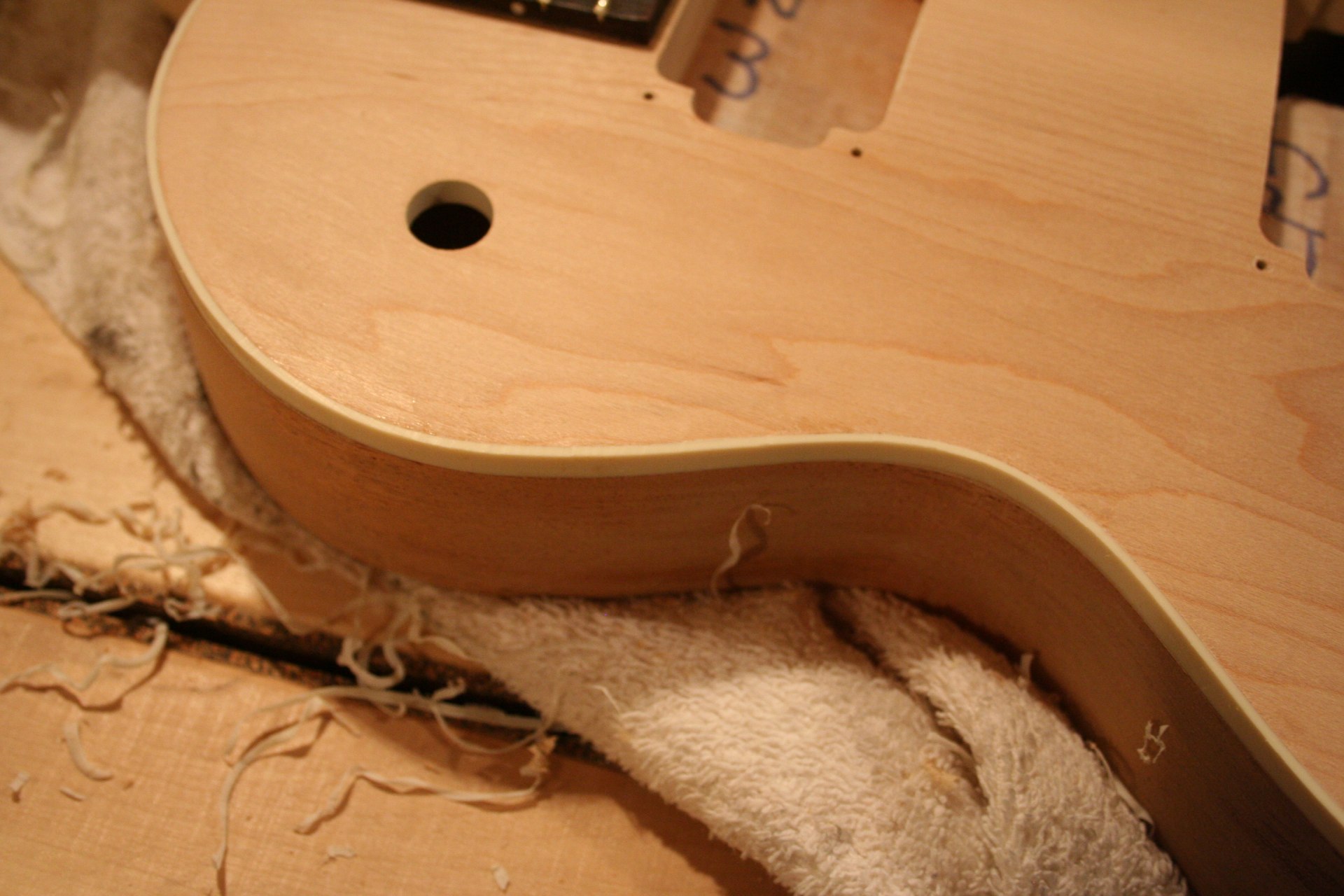 Gibson 2013 LPJ Refinish - In Progress and Finished Work ...