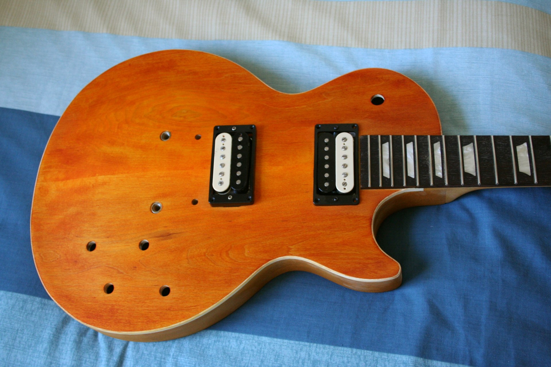 Gibson 2013 LPJ Refinish - In Progress and Finished Work ...