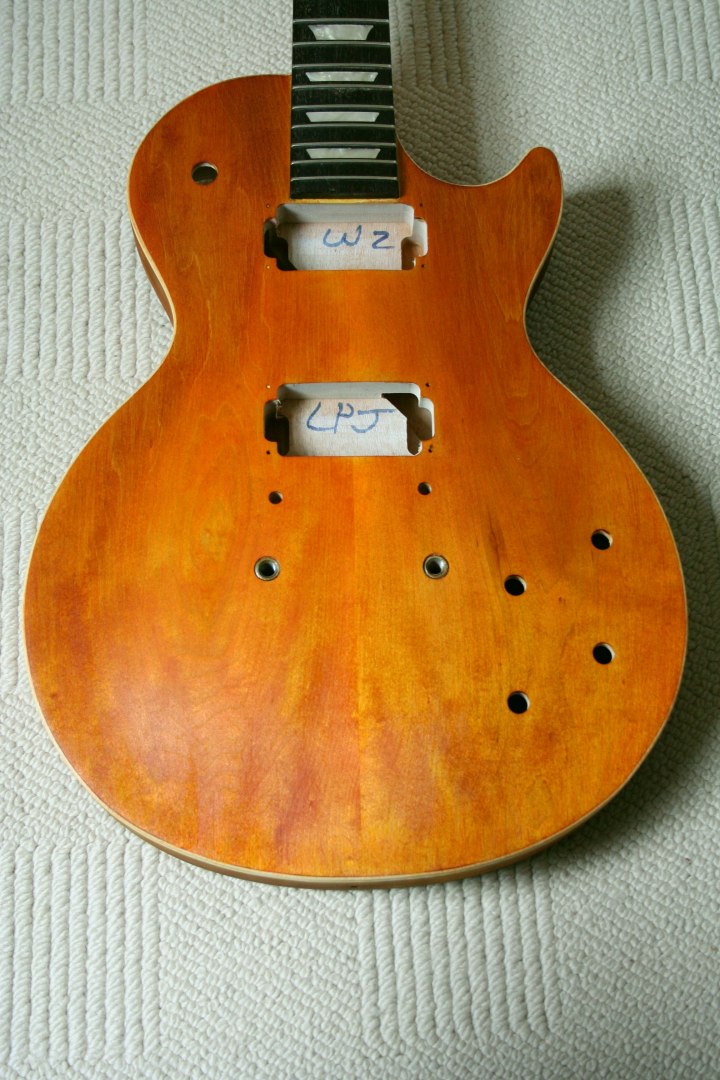 Gibson 2013 LPJ Refinish - In Progress and Finished Work ...