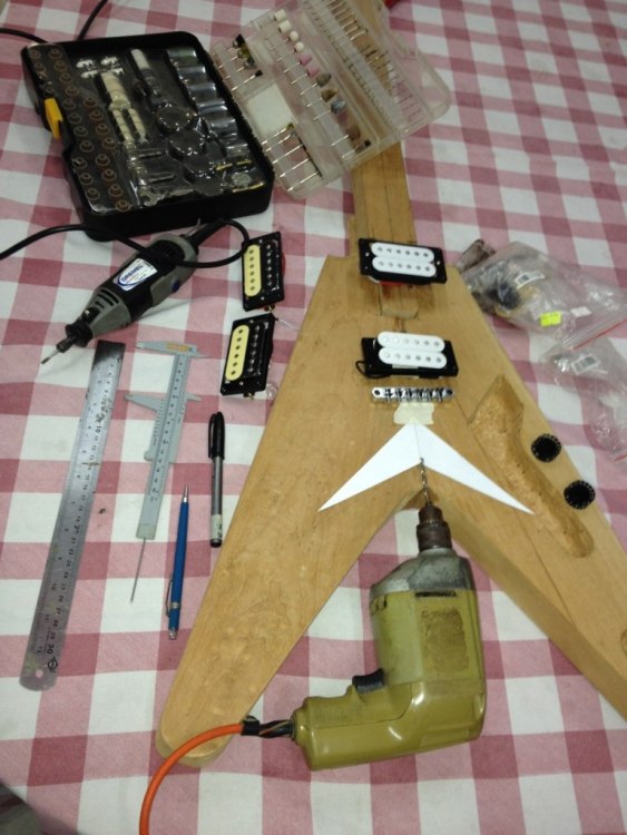 First Build: Flying V 58 (custom) - In Progress and Finished Work ...
