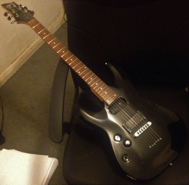 Schecter Omen-6 Upgrade - In Progress and Finished Work - ProjectGuitar.com