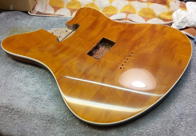 'Model 222' electric guitar - In Progress and Finished Work ...