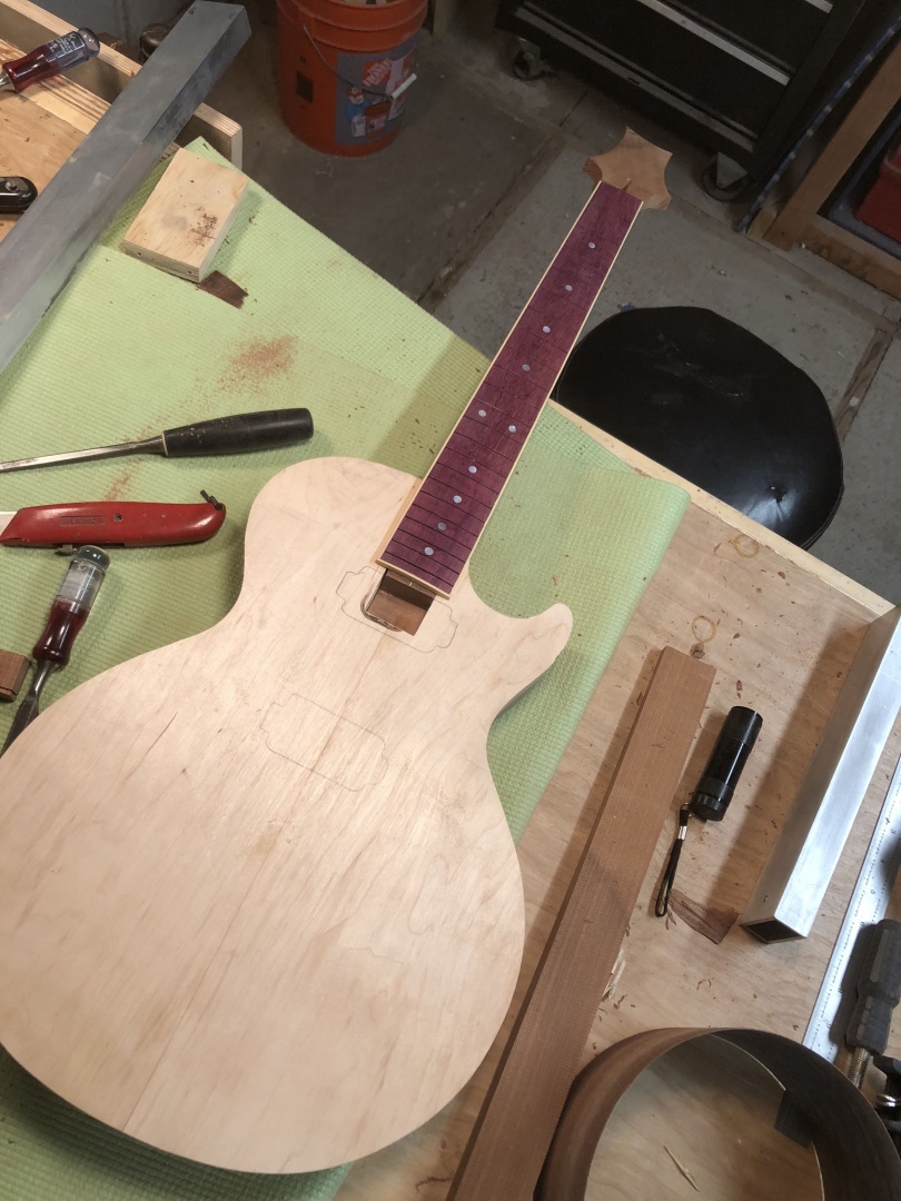 Starting a Les Paul - First Full/Scratch Build - In Progress and ...