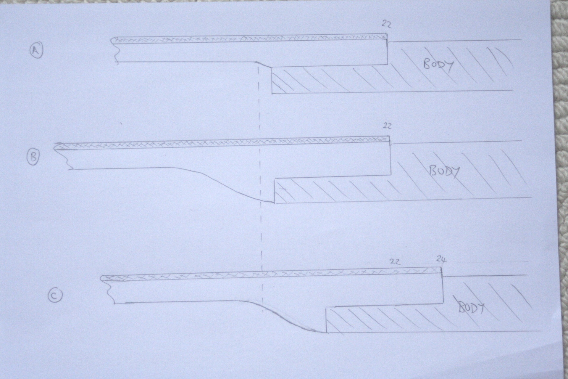 Finishing Ewan's 20 year six string bass project - In Progress and ...