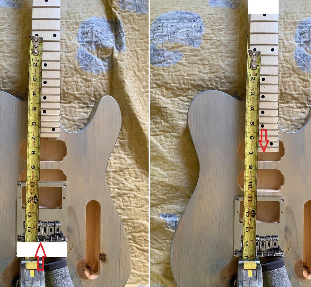 Telecaster Project- Guitar Scale Help! - In Progress and Finished Work ...