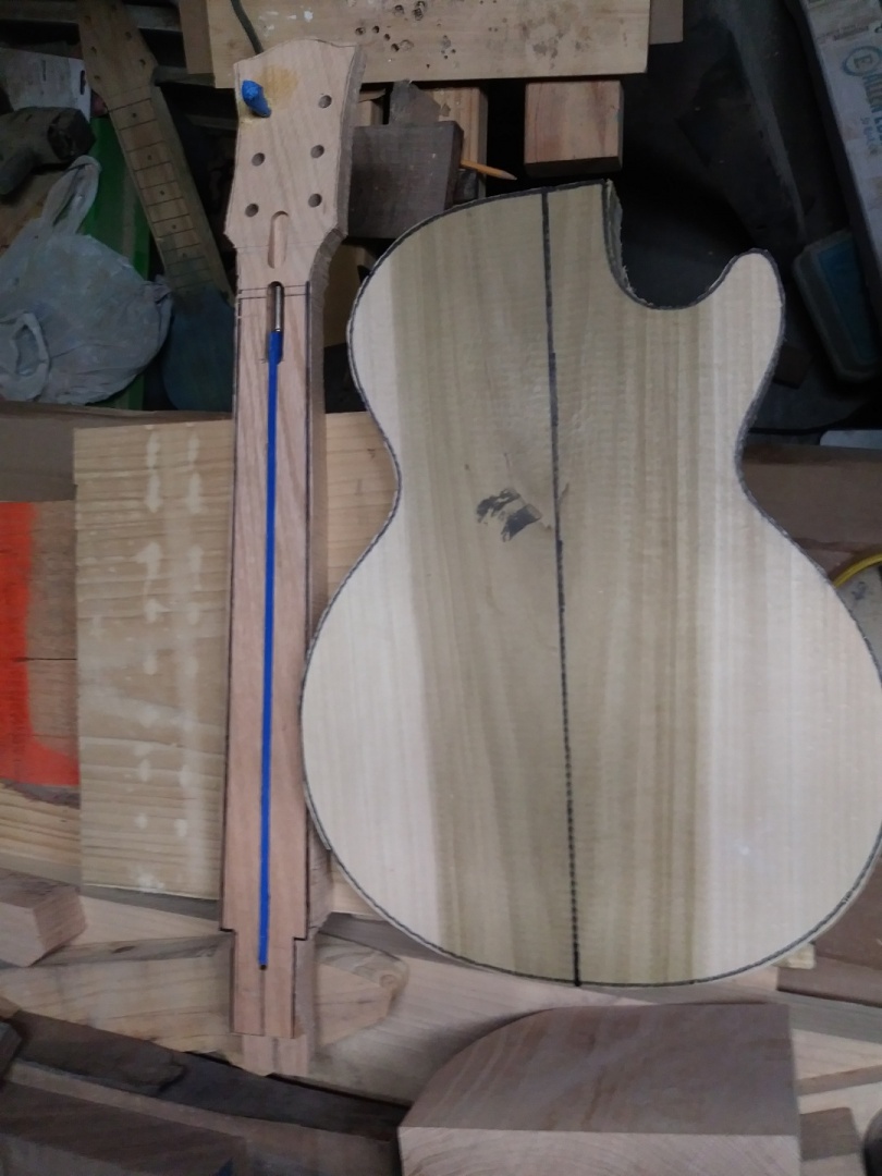 First carved top Les Paul build - In Progress and Finished Work ...