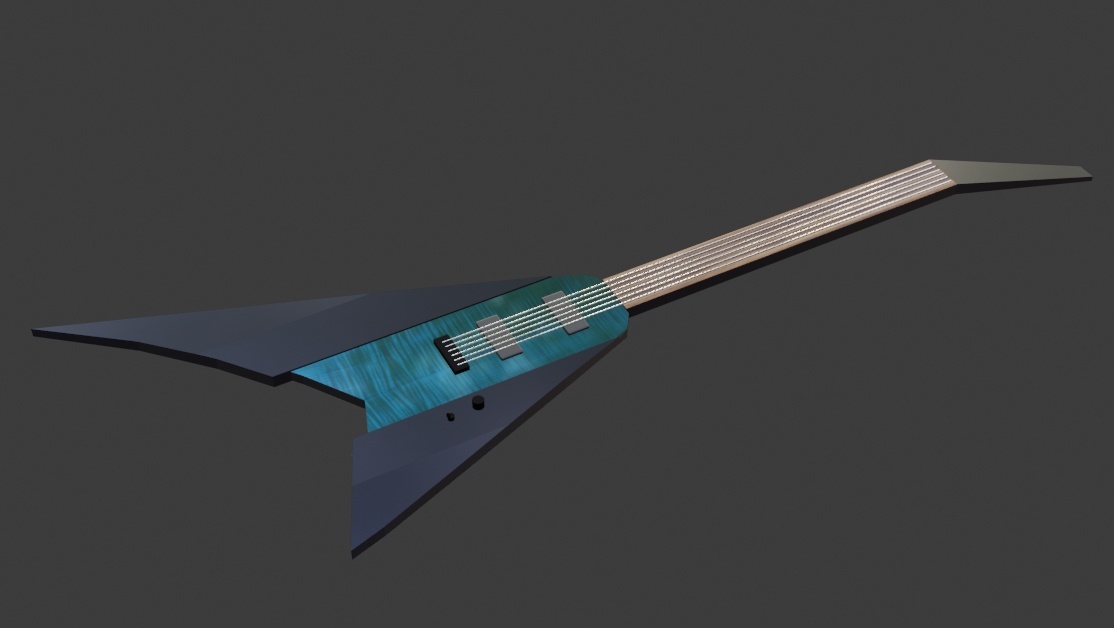 RR/ESP Aero inspired neckthrough project - In Progress and Finished ...