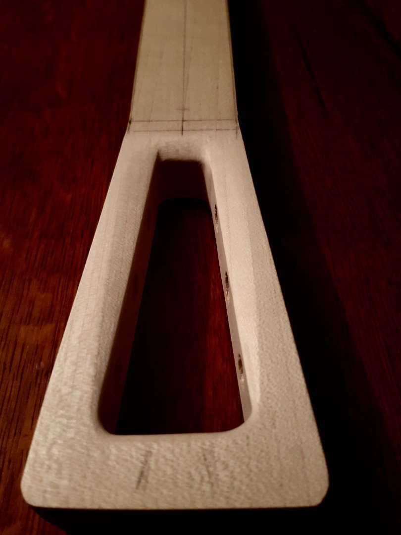 First acostic build, small body, wenge and sycamore - In Progress and ...