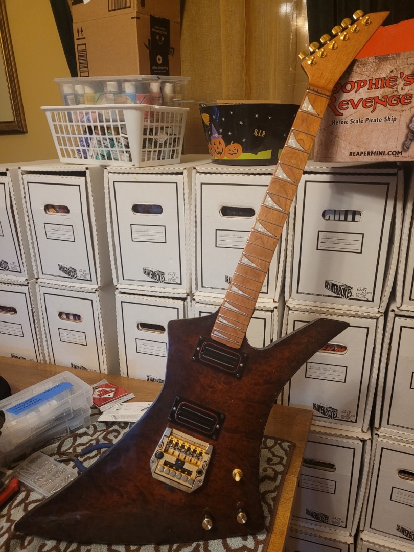 Jackson Kelly - In Progress and Finished Work - ProjectGuitar.com