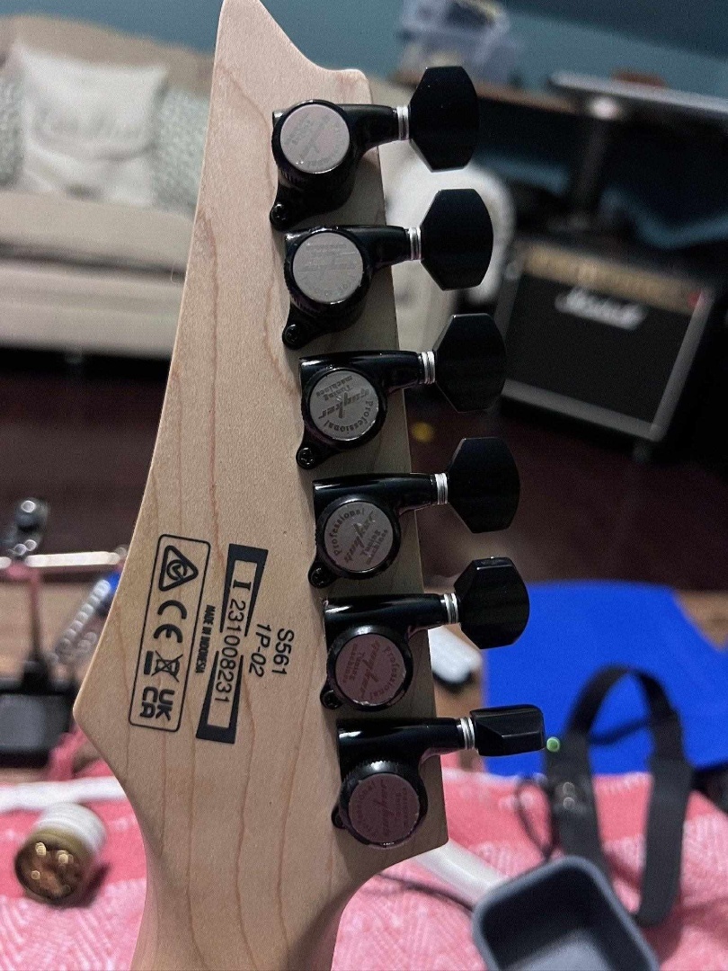 Ibanez S561 upgrade - In Progress and Finished Work - ProjectGuitar.com