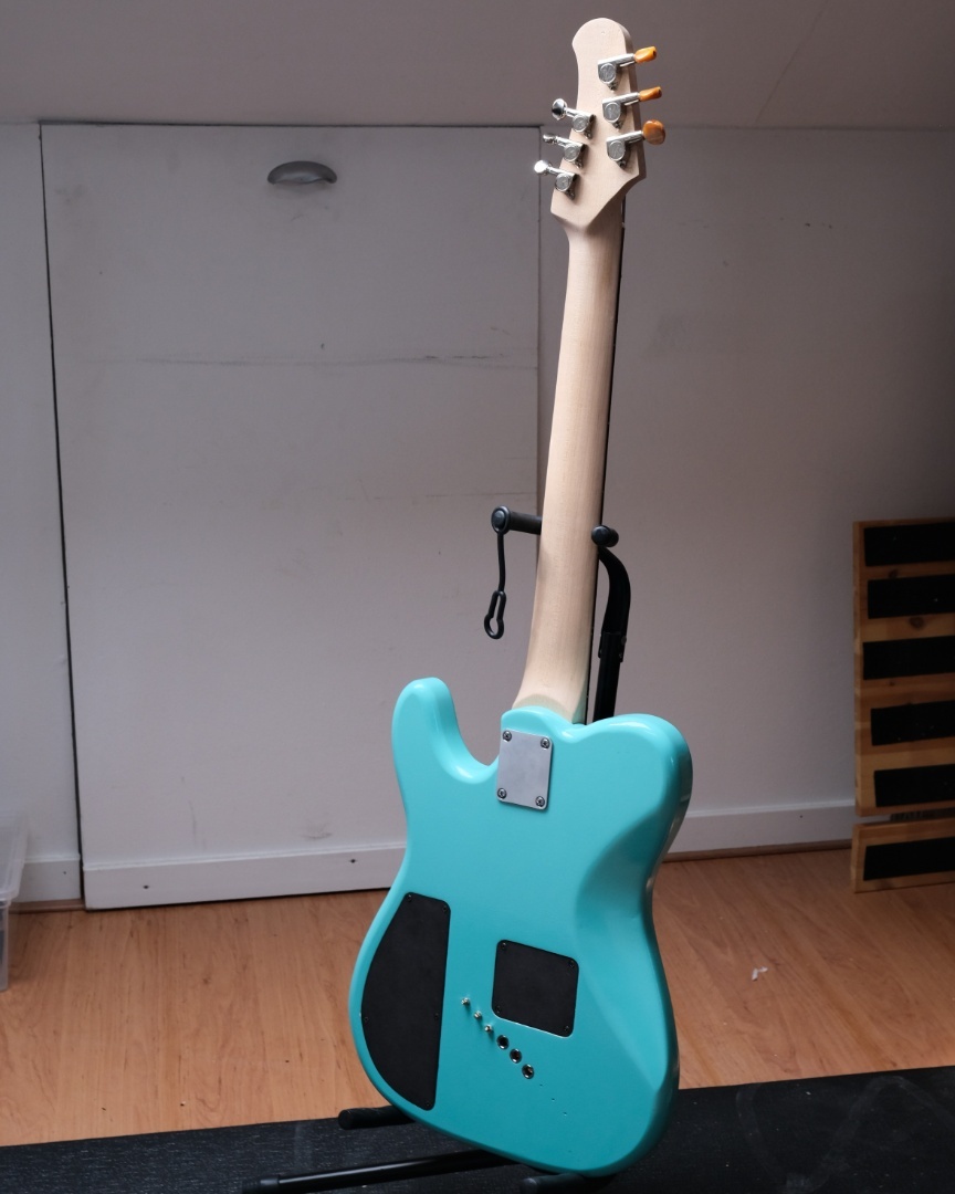 Hybrid 6-string (3-string bass and 3-string guitar) - In Progress and ...