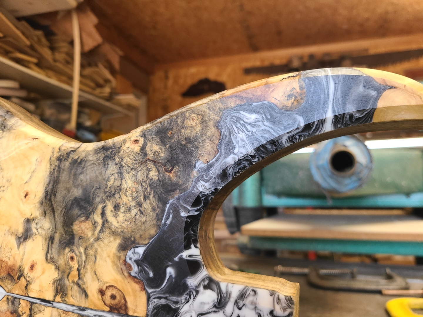 Hybrid buckeye / epoxy top SS - In Progress and Finished Work ...