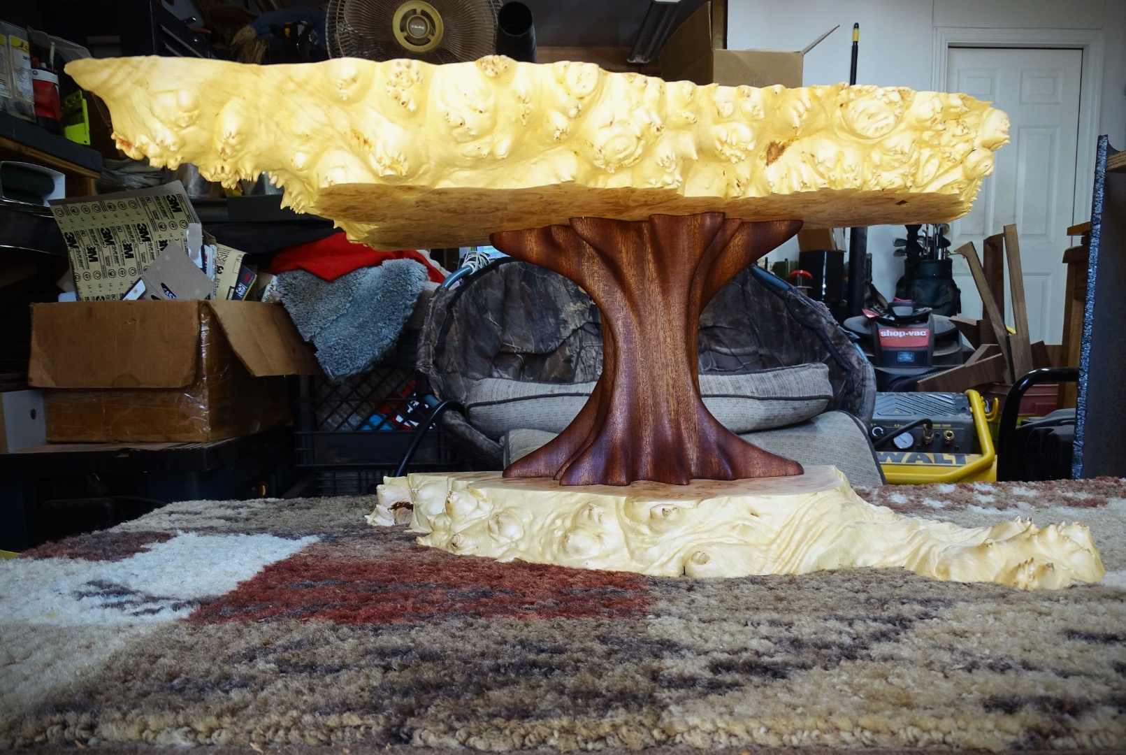 Burl and Scroll Project - In Progress and Finished Work - ProjectGuitar.com