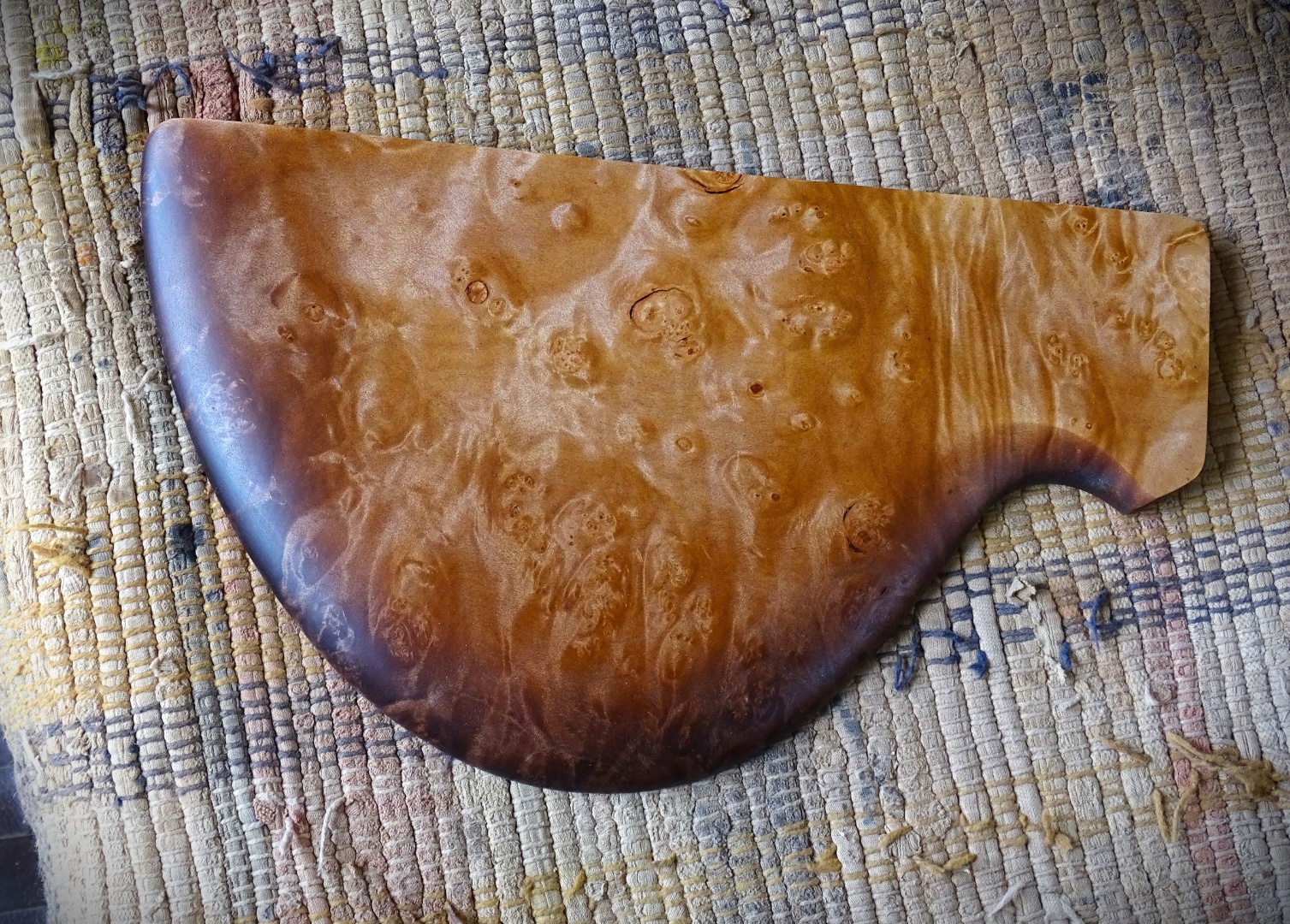 Burl and Scroll Project - In Progress and Finished Work - ProjectGuitar.com