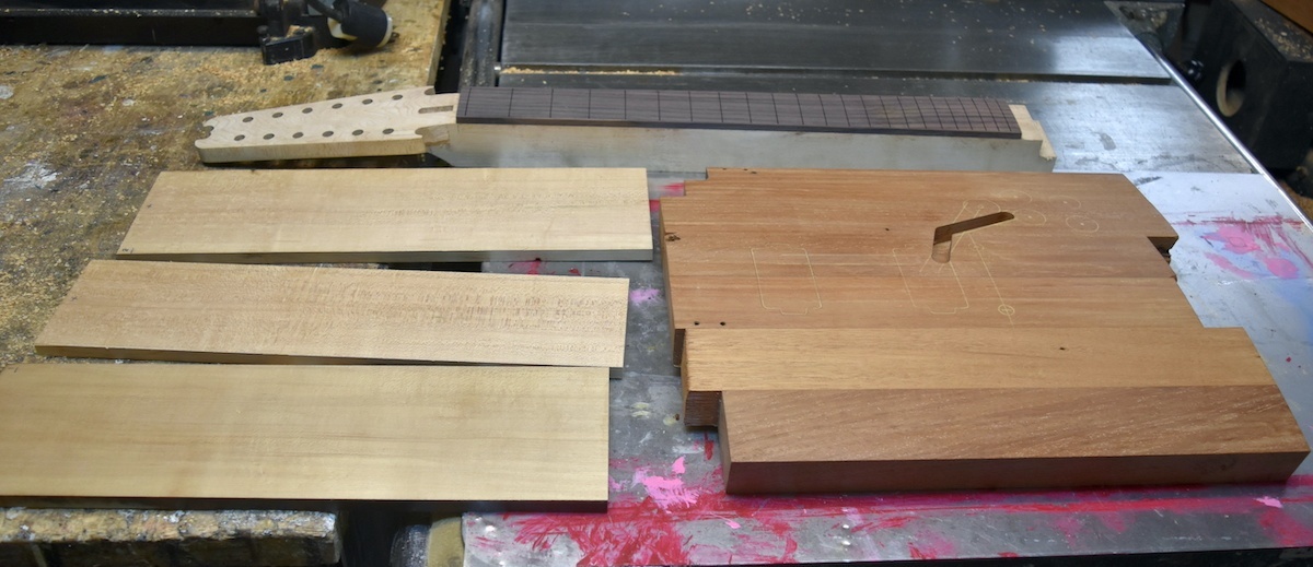 Starting a 12 string #014 - In Progress and Finished Work ...